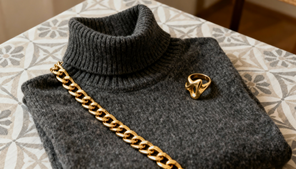 Warm Jewelry for High Neck Sweaters: A Style Guide – Mvraki